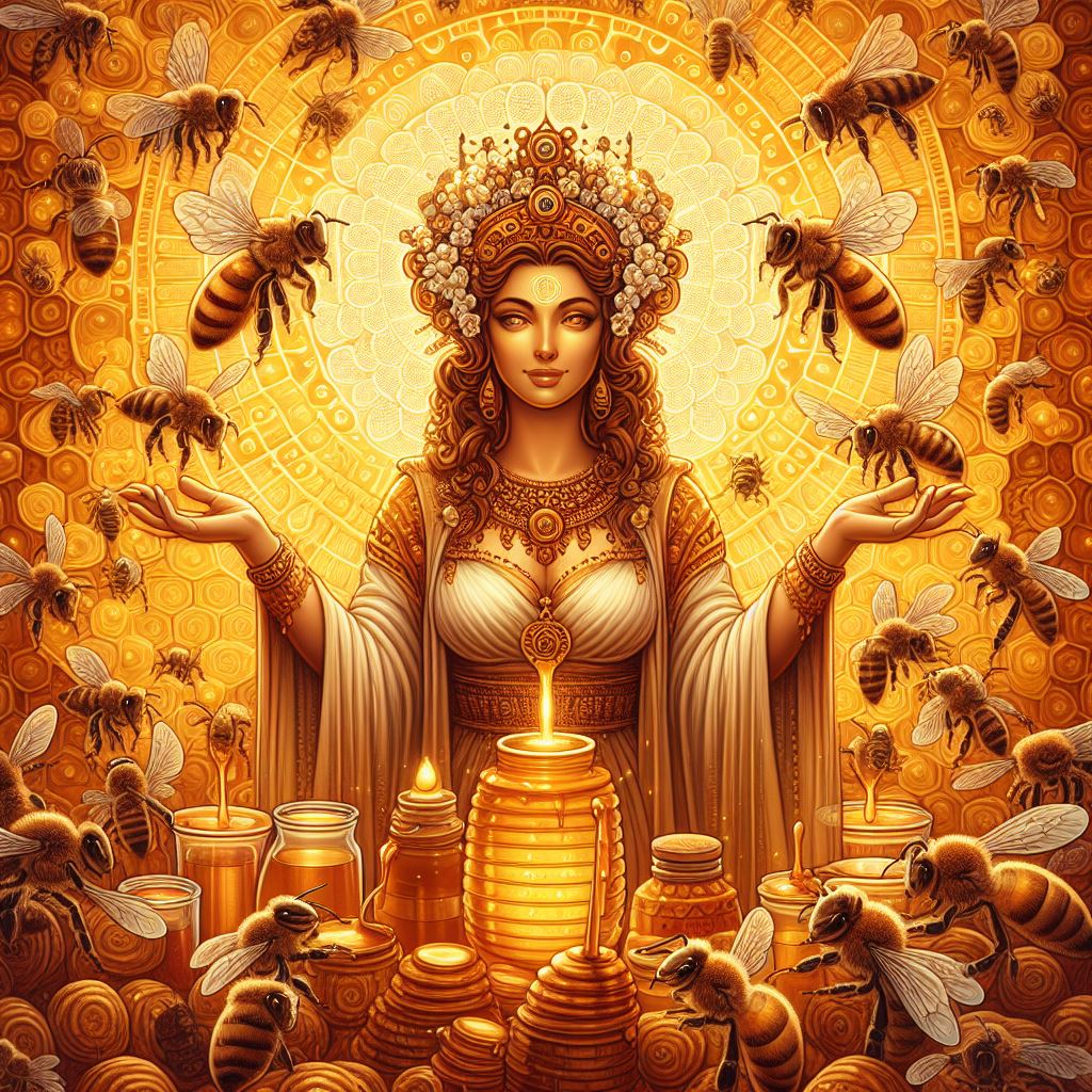 Bee Goddess' Message - The Bridging Tree