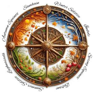 The Wheel of the Year - The Bridging Tree